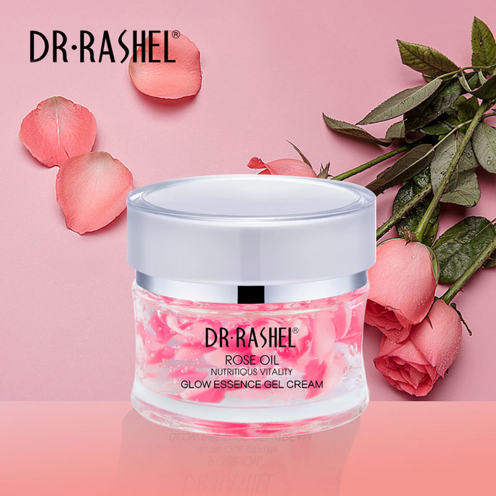 Dr. Rashel - Rose Oil Nutritious Vitality Glow Essence Gel Cream - 50g ...